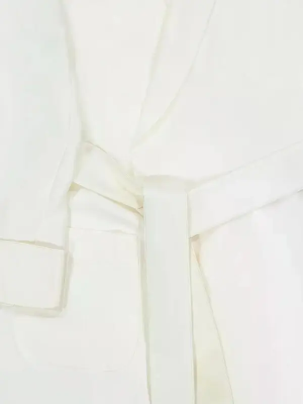 TOM FORD Silk Wrap Dress - Neutrals