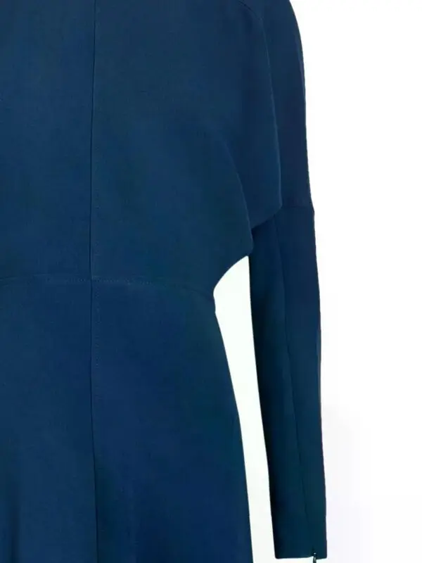 Victoria Beckham Batwing Sleeve Midi Dress