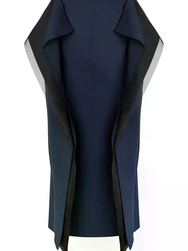 A.W.A.K.E. Mode Draped Panel Midi Skirt
