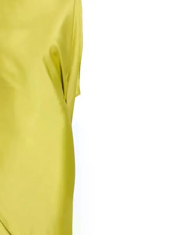 Victoria Beckham Kyra Asymmetrical Ruffled Maxi Dress