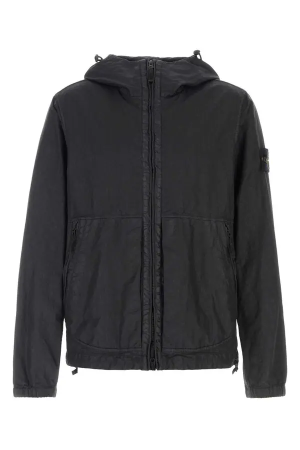 Stone Island Nylon Hooded Jacket