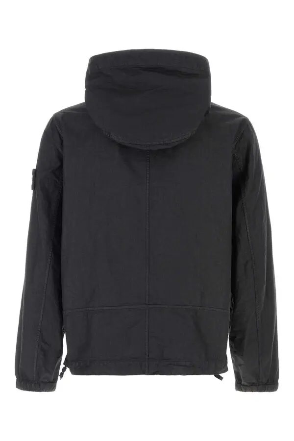 Stone Island Nylon Hooded Jacket