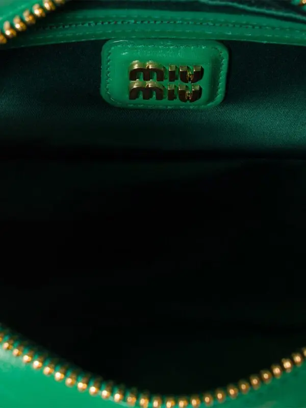 Miu Miu Arcadie Regular Leather Handbag - Multicolor