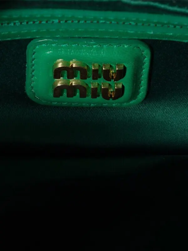Miu Miu Arcadie Regular Leather Handbag - Multicolor