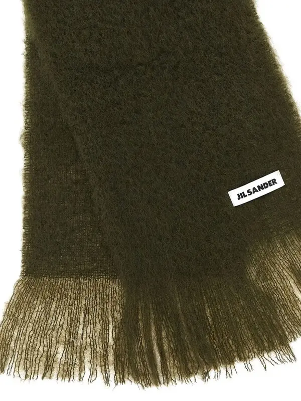 JIL SANDER Wool Scarf - Multicolor