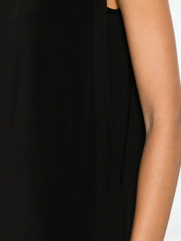 Issey Miyake Sleeveless Boat Neck Dress
