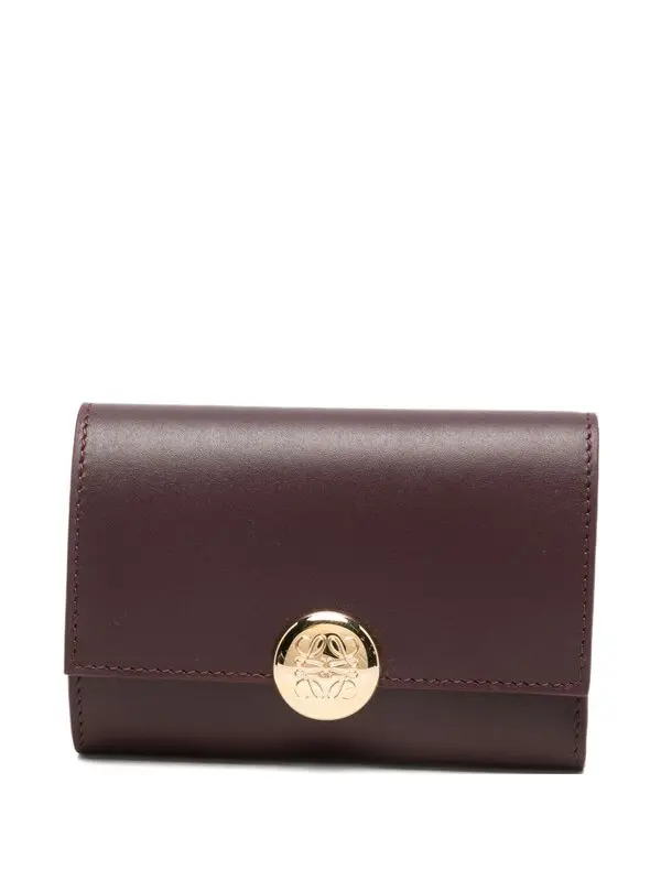 Loewe Pebble Small Leather Wallet - Multicolor