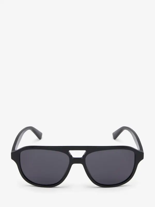 Alexander McQueen Signature Essentials Sunglasses - Black
