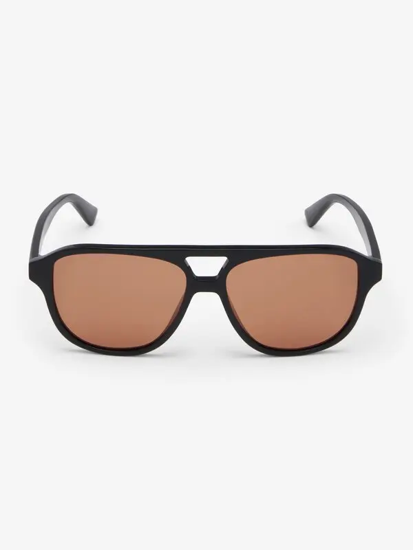 Alexander McQueen Signature Essentials Sunglasses - Brown