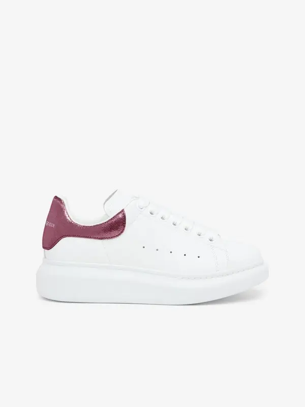 Alexander McQueen Oversized Sneaker - White/pink