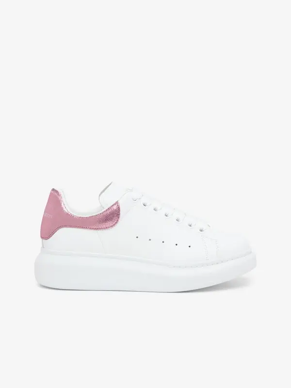 Alexander McQueen Oversized Sneaker - White/pink