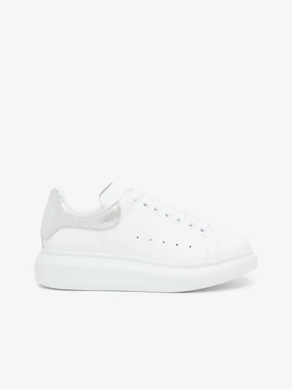 Alexander McQueen Oversized Sneaker - White/silver