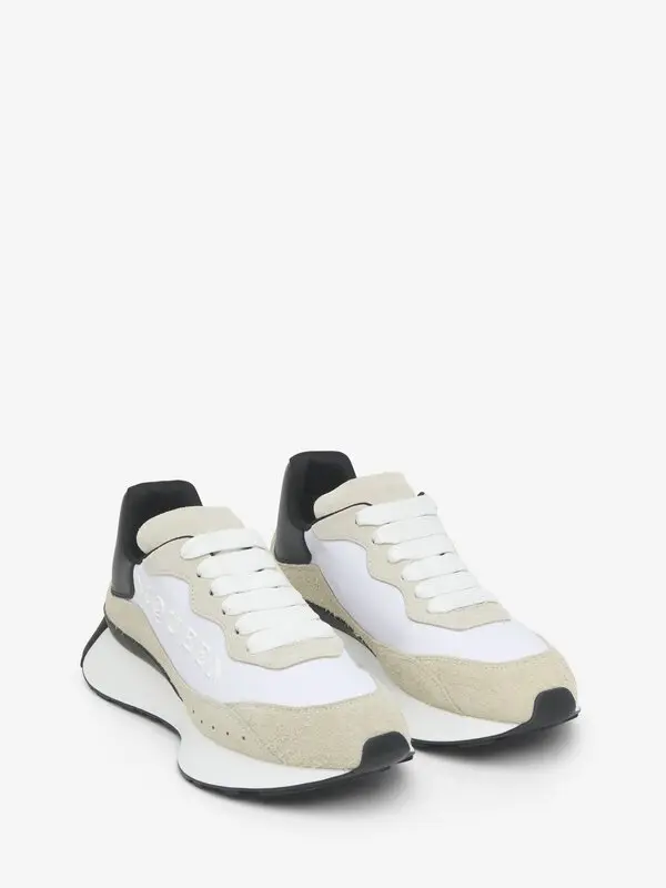 Alexander McQueen Sprint Runner Sneakers - Light Grey