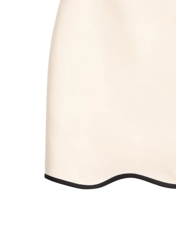 Valentino Garavani Wool And Silk Blend Skirt