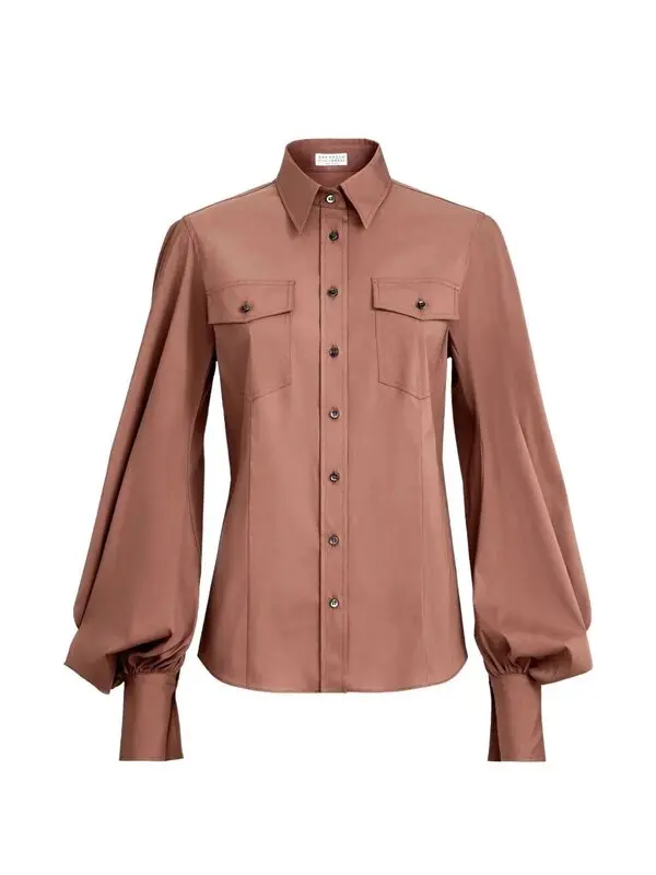 Brunello Cucinelli Cotton Shirt - Multicolor