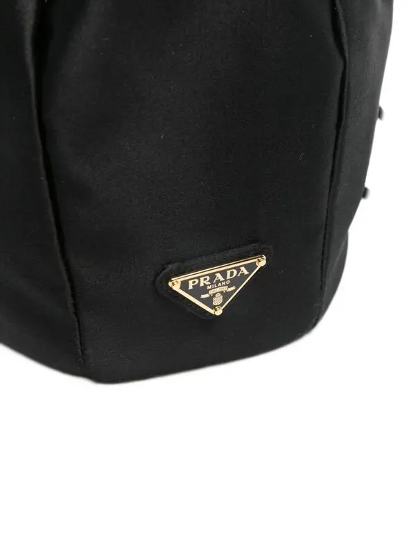 Prada Satin Mini Bucket Bag - Multicolor