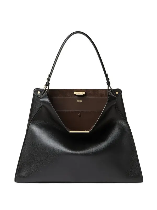 Fendi Way Medium Leather Handbag - Multicolor