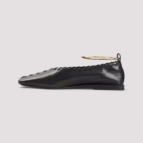JIL SANDER Goat Leather Ballerina