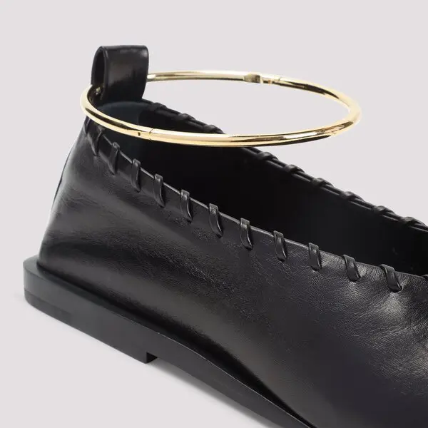 JIL SANDER Goat Leather Ballerina