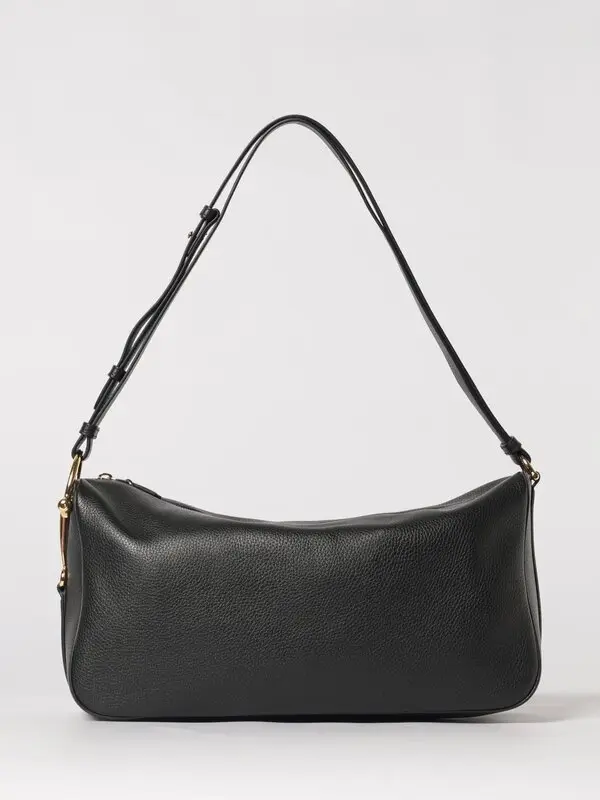 Gucci Calf Skin Shoulder Bag - Black