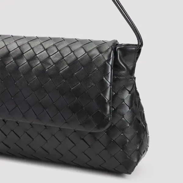 Bottega Veneta Mini Giorno Clutch - Black