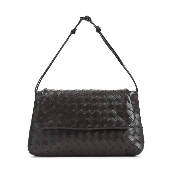 Bottega Veneta Mini Giorno Clutch - Brown