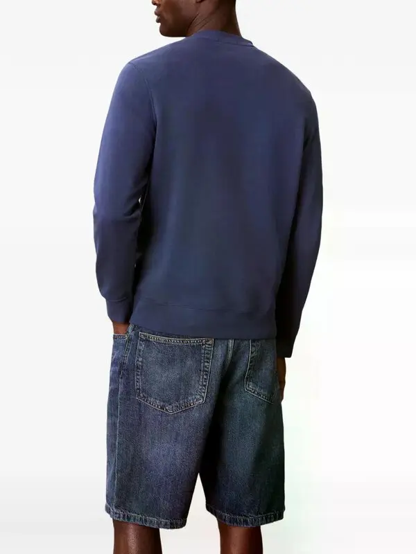 Calvin Klein Print Sweatshirt - Blue