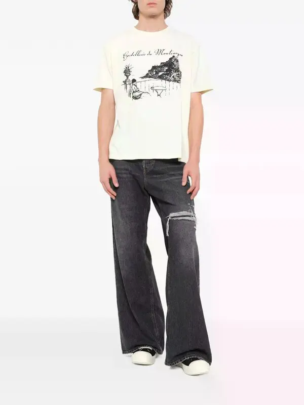 Rhude Montenegro Morada Graphic-print T-shirt