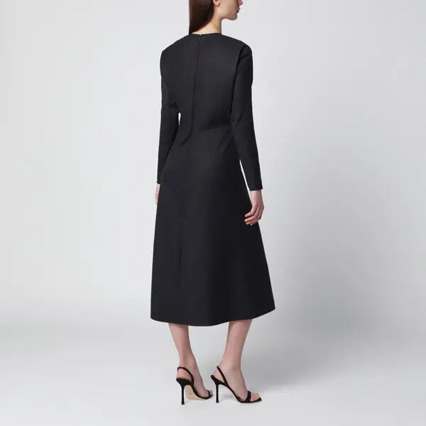 Victoria Beckham Virgin Wool Dress - Grey
