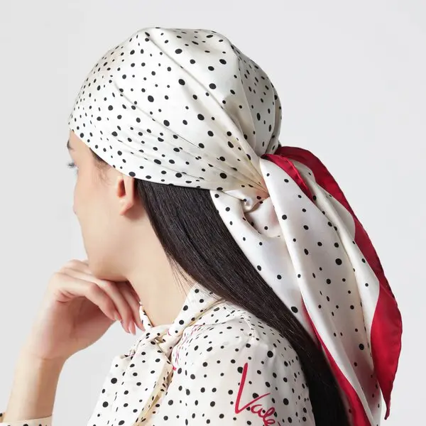 Valentino Garavani Little Stars Starry Silk Scarf