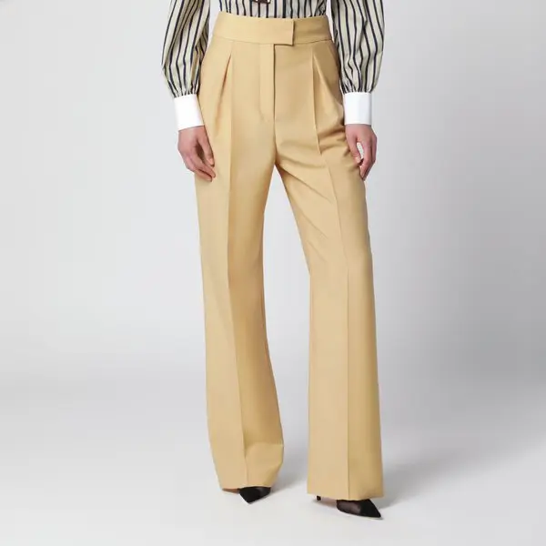 Valentino Garavani British Mohair Trousers - Orange