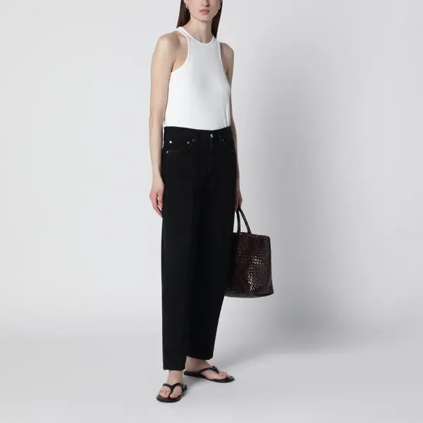 AGOLDE 80's Straight-leg Jeans In Denim - Black