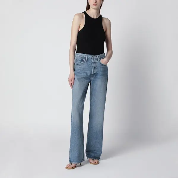AGOLDE Vintage Loose Fit Jeans In Medium Indigo