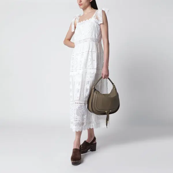Chloé Marcie Shoulder Bag - Brown