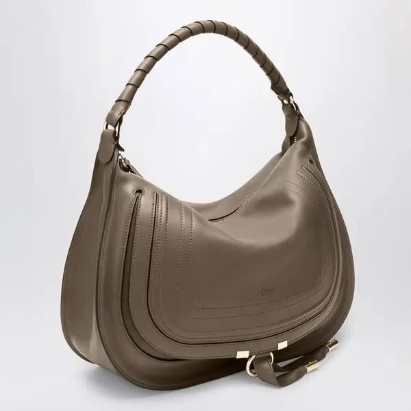 Chloé Marcie Shoulder Bag - Brown