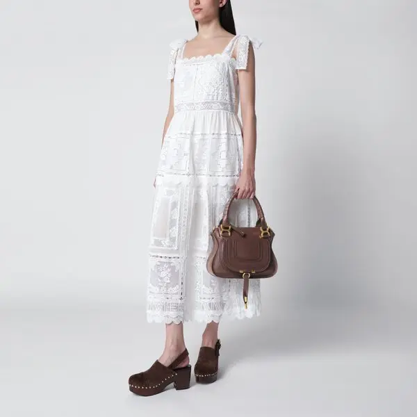 Chloé Small Marcie Handbag In Leather