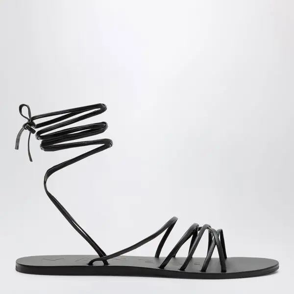 Manebí Crossover Leather Sandals - Black