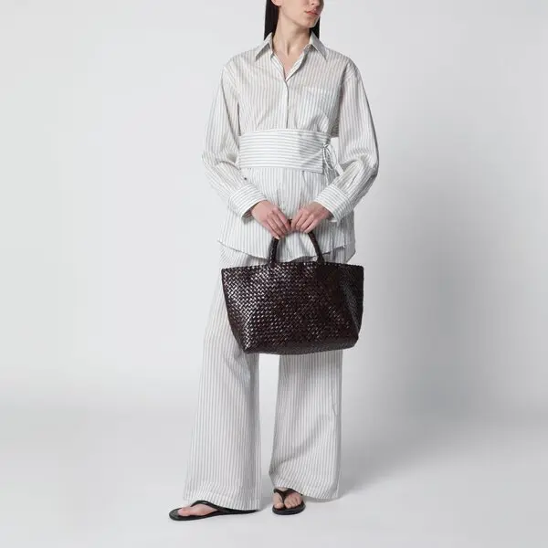 Manebí Woven Leather Tote Bag
