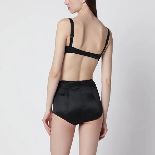 Dolce & Gabbana Balconette Bra In Stretch Silk Satin