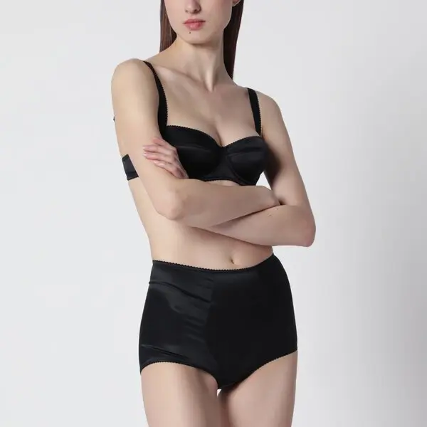Dolce & Gabbana High Waist Satin Culottes