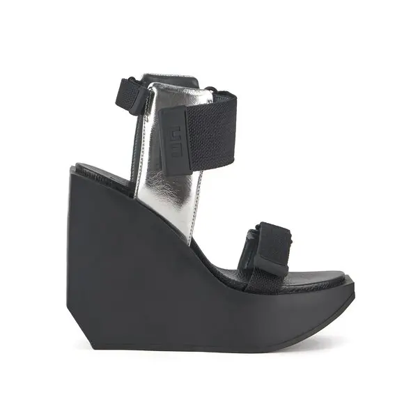 United Nude Black / Silver Wa Puffy Hi Silver - Black/silver
