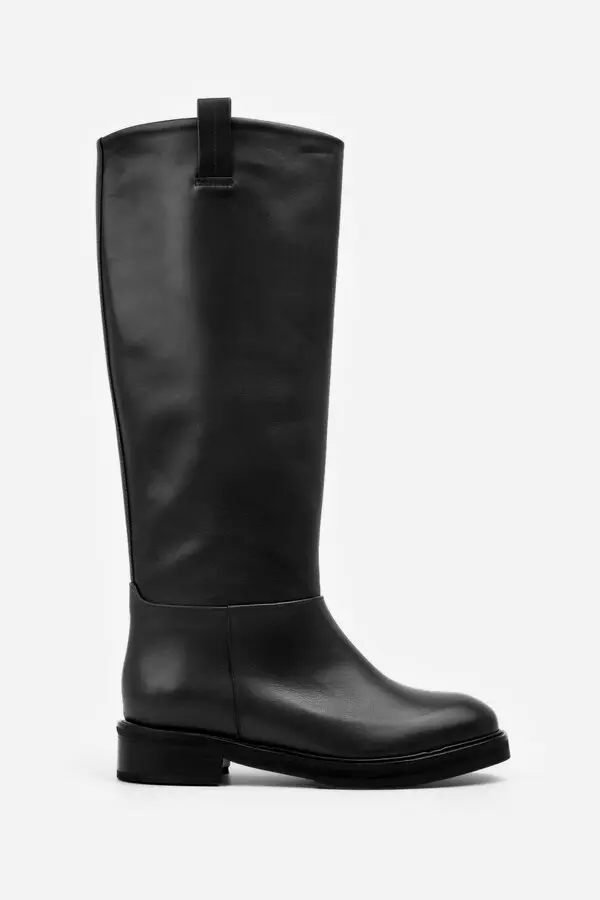 FLATTERED Frances Tall Leather Boot