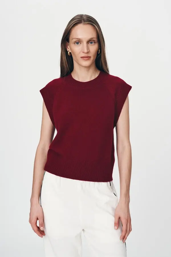ROWIE Quinn Merino Knit Vest
