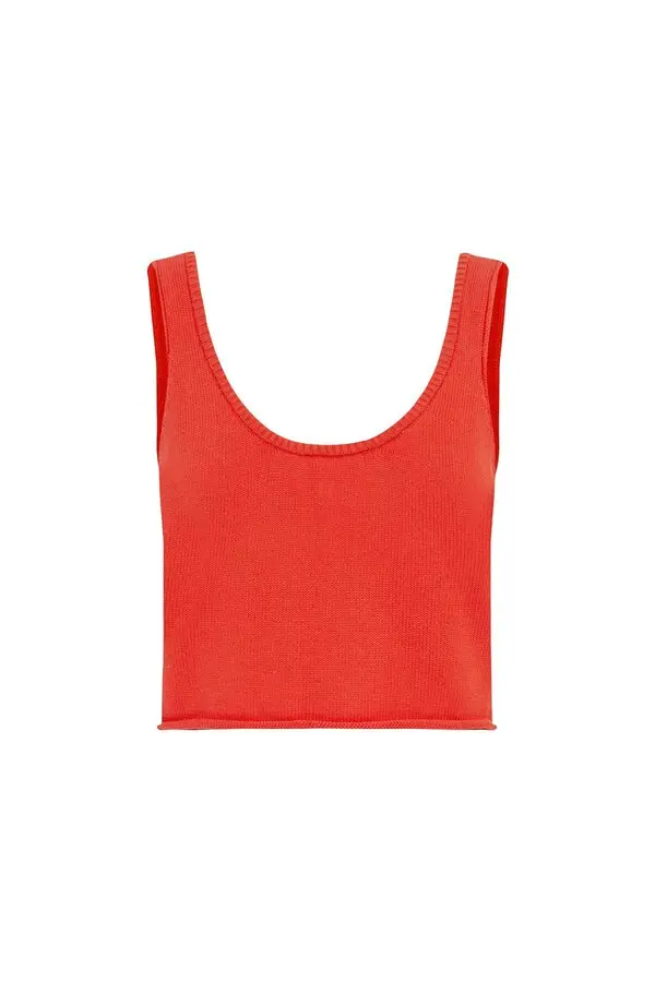 ROWIE Belen Knit Crop