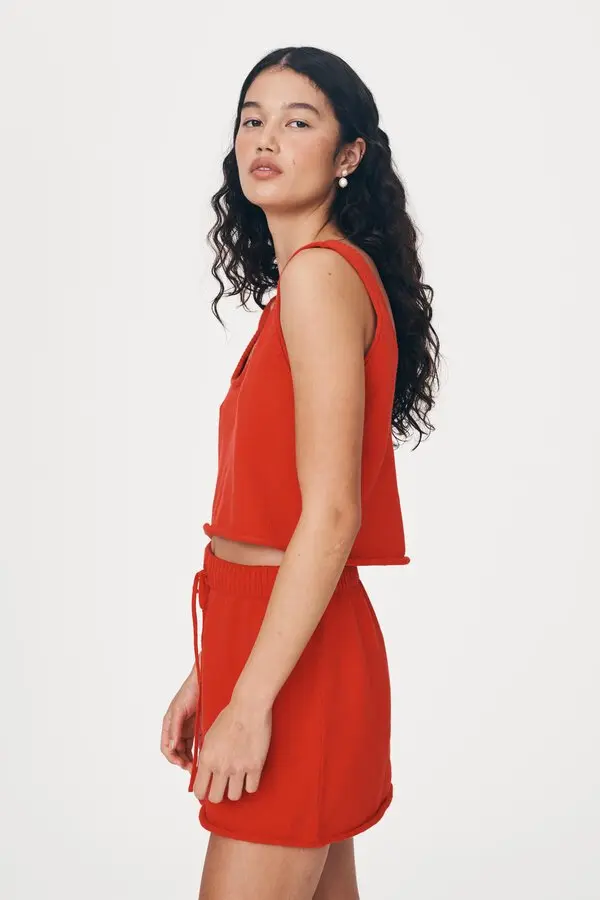 ROWIE Belen Knit Crop