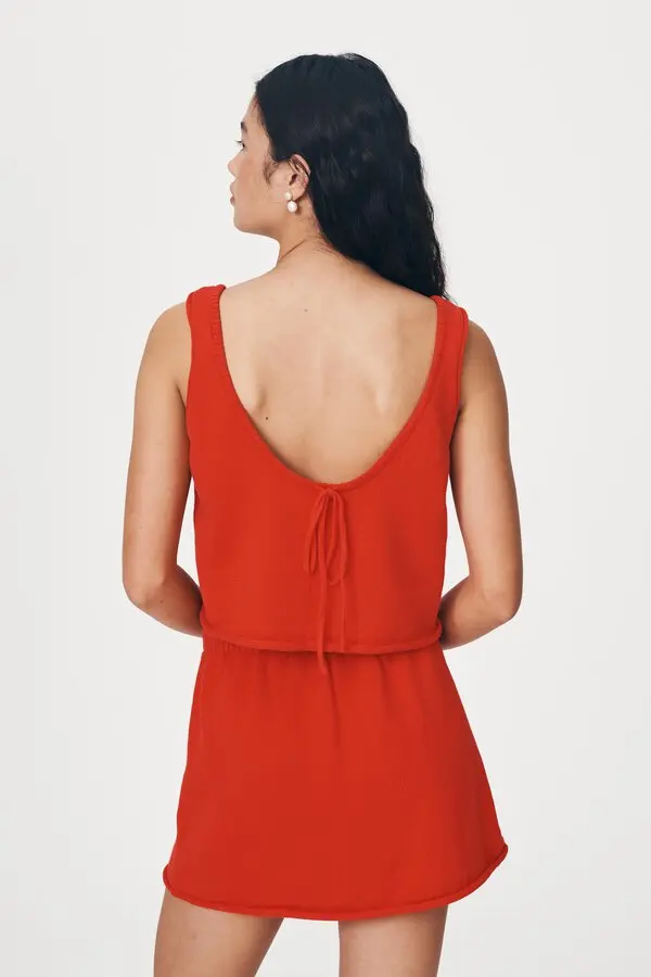 ROWIE Belen Knit Crop