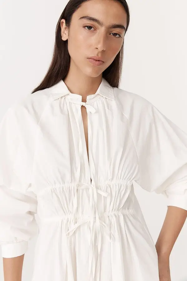 ROWIE Eden Organic Cotton Poplin Dress