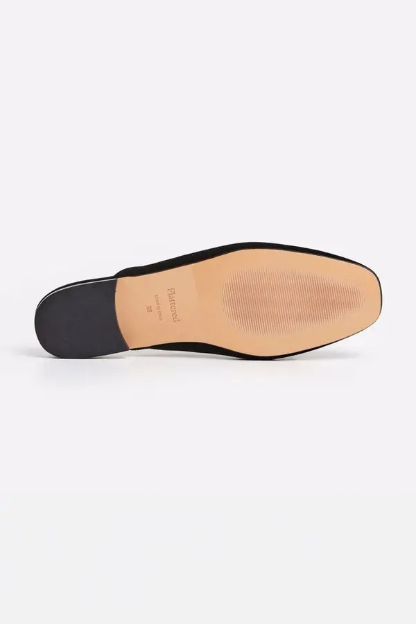 FLATTERED Malva Suede Ballet Mule