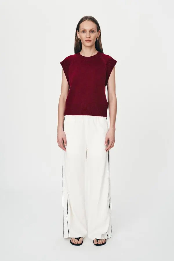 ROWIE Kaia Linen Straight Pants