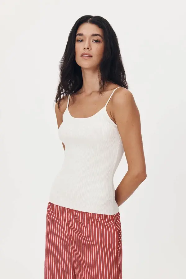 ROWIE Ruby Rib Knit Singlet